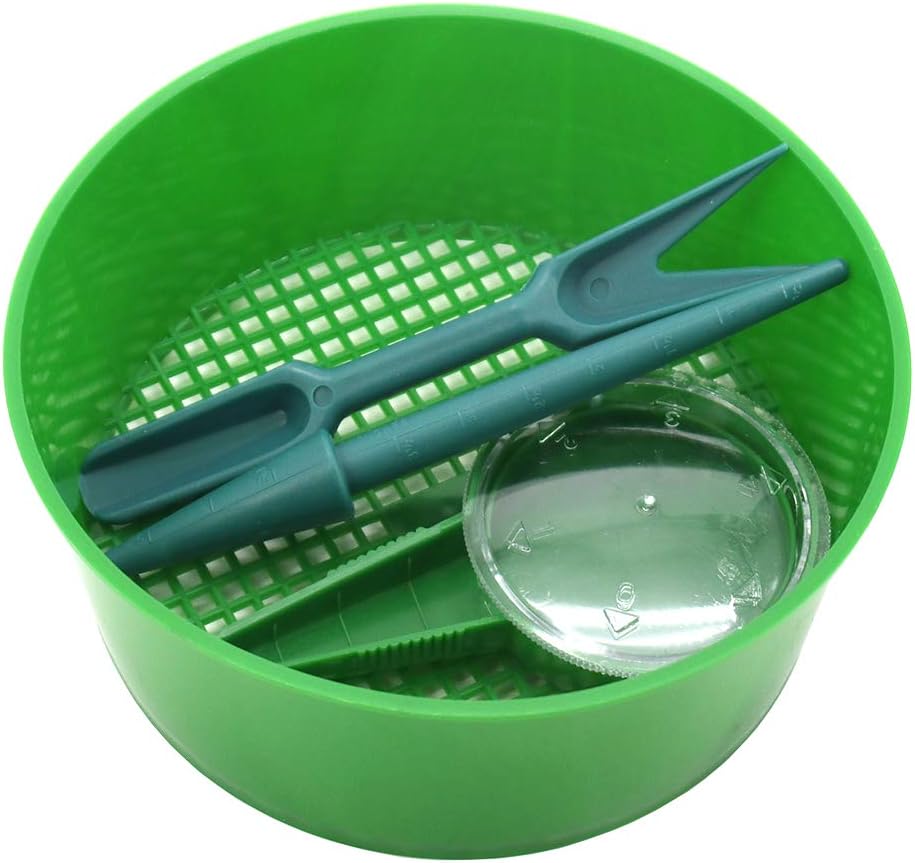 Skystuff Set of 4 Garden Sieve with Seed Dispenser, Widger Seedlings ...