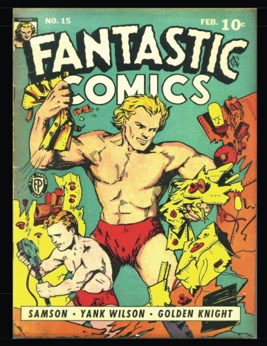 Fantastic Comics #15: Golden Age Superhero Comic 1941: Therrian, Kari A ...