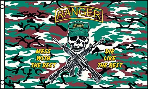 AZ FLAG American Ranger Camo Flag 3′ x 5′ – United States rangers flags ...