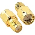 Amazon.com: Boobrie SMA RF Coaxial Coax Adapter SMA Female (No Pin) to RP-SMA Male (No Pin ...