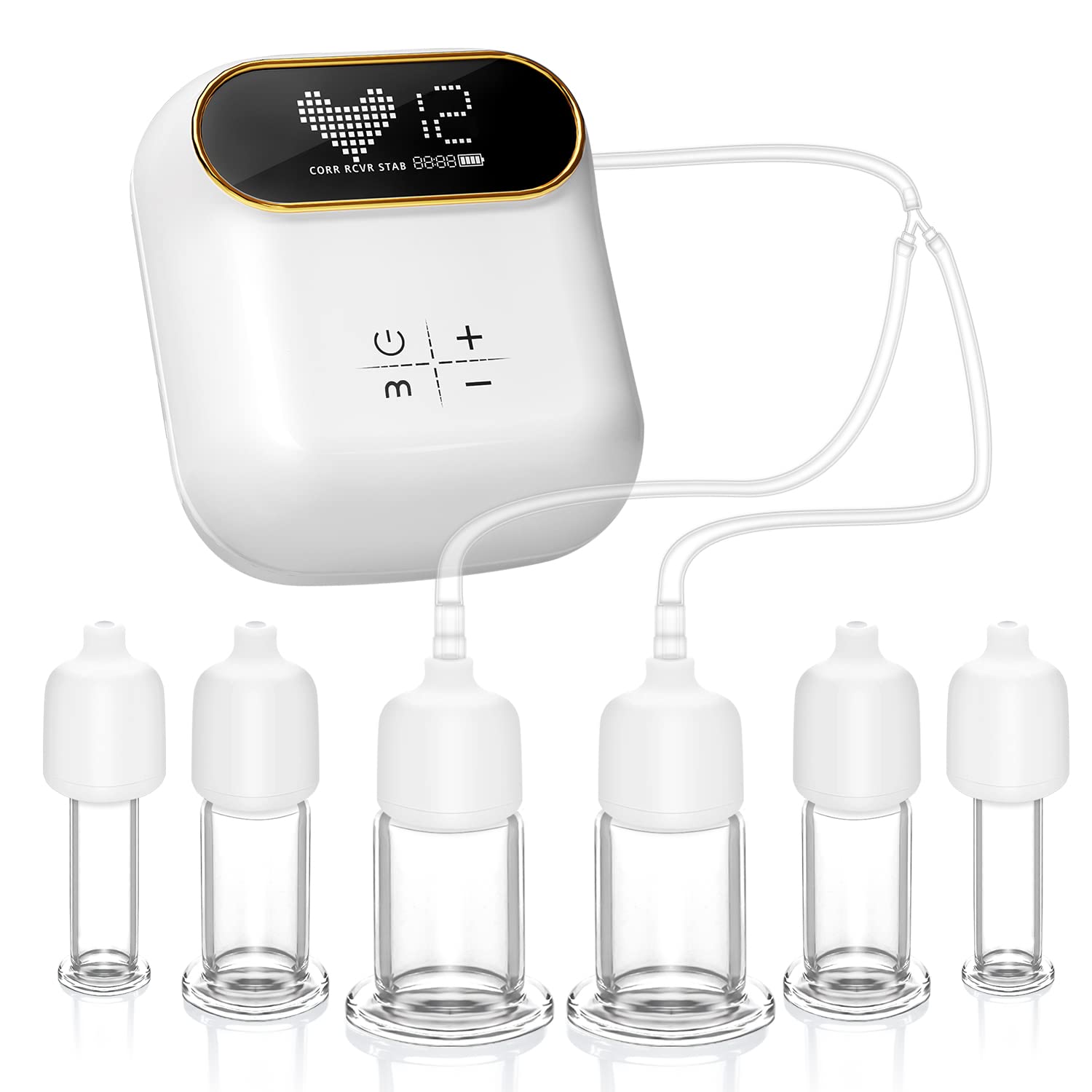 Mua Rolevin Electric Facial Cupping Therapy Set Glass, Rechargeable 3 ...