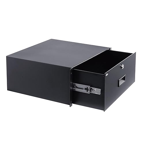 Tecmojo 4U Rack Drawer,Rack Mount Drawer for 19in Network Equipment ...
