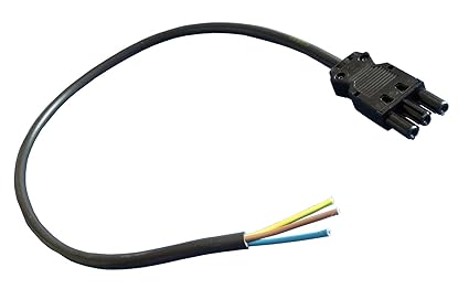 WIELAND GST18i3 72 with Cable 1 m 92.232.1003.1 Black: Amazon.co.uk ...