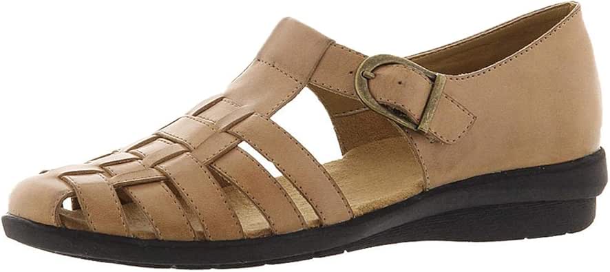 Amazon.com | Array Womens Aruba Leather Closed Toe Casual Sport Sandals ...