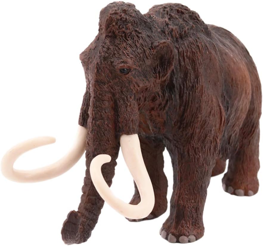 NUOBESTY Mammoth Realistic Prehistoric Extinct Animal Collection Toy ...