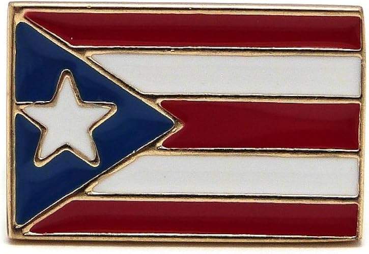 NYFASHION101 Puerto Rico Flag Stretch Ring, Gold-Tone|Amazon.com