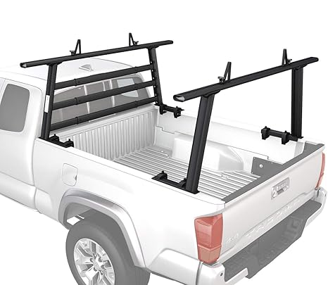 Universal BLACK ALUMINUM Pickup Truck Rear Window Protector Headache ...