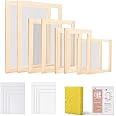 Amazon.com: Worown 4 Sizes Wooden Paper Making Screen Kits, Paper ...