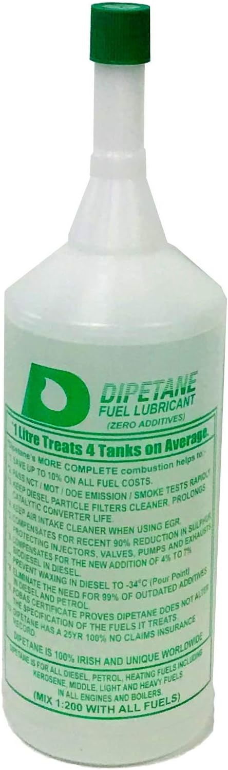 Dipetane 1 ltr Fuel Additive Treatment for Improve Fuel Economy and ...