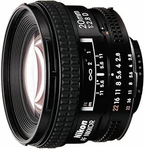 Amazon.com : Nikon AF FX NIKKOR 20mm f/2.8D Fixed Zoom Lens with Auto ...