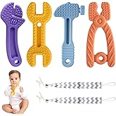 Amazon.com : TYRY.HU Baby Teething Toys for Babies 0-6 Months 6-12 ...