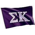 Amazon.com : Desert Cactus Sigma Kappa Flag Purple Greek Letter ...