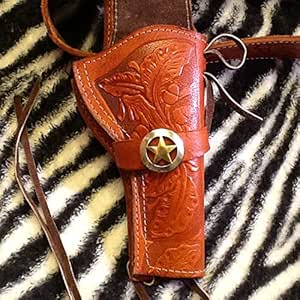 Amazon.com : Texas Ranger .44/.45cal Cowboy Western 6" Holster Rig ...