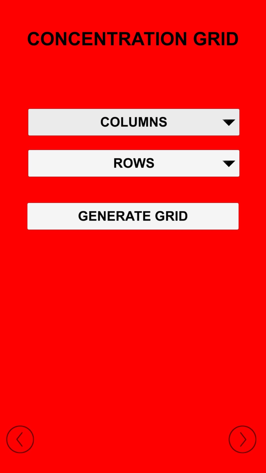 Concentration Grid - mental focus grids:Amazon.co.uk:Appstore for Android