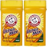Amazon.com : Arm & Hammer Ultra Max Invisible Solid Antiperspirant ...