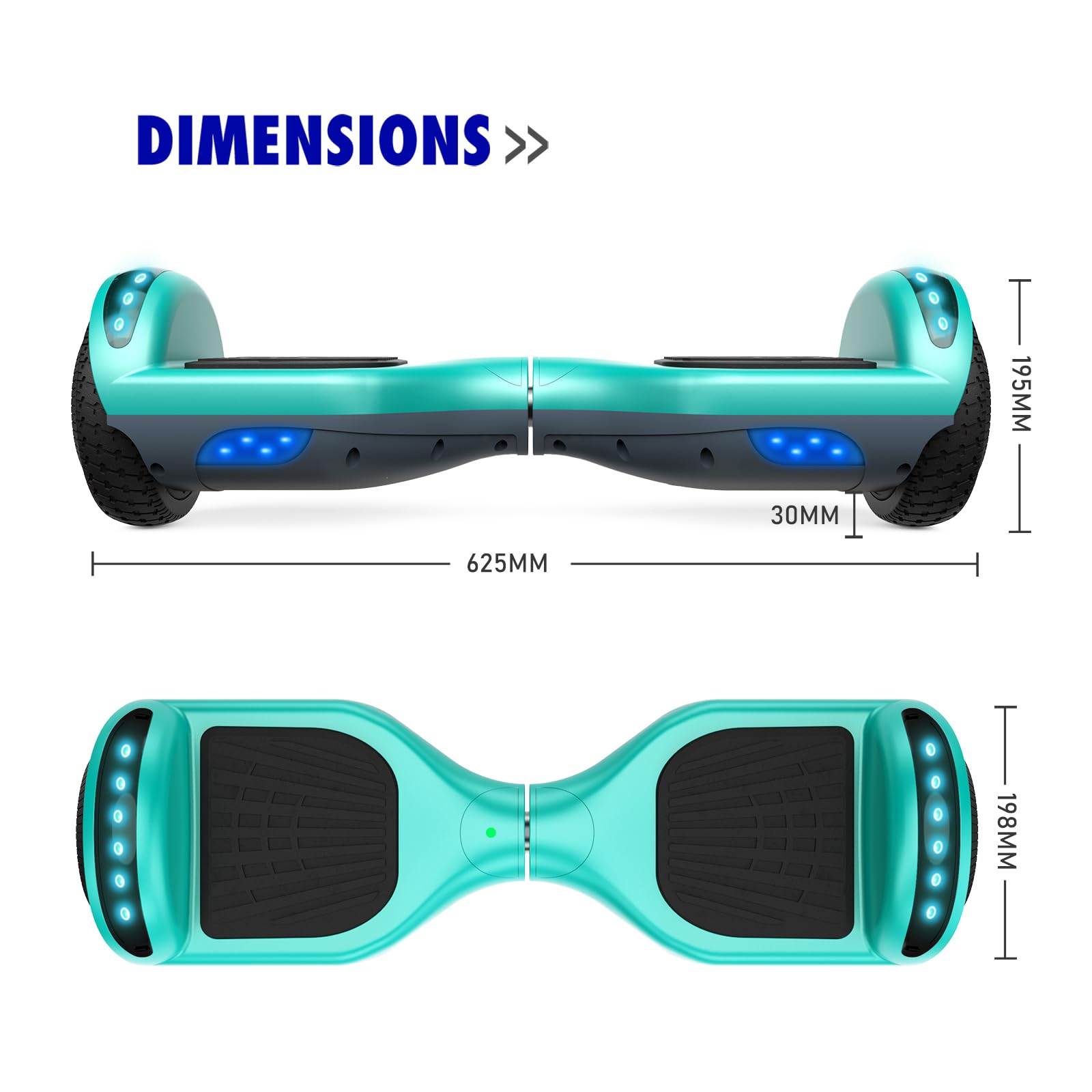 Mua UNI-SUN Hoverboard, 6.5" Two Wheel Hoverboard with Bluetooth and ...