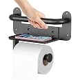 Amazon.com: VAEHOLD Toilet Paper Holder with Assist Bar Toilet Grab Bar ...