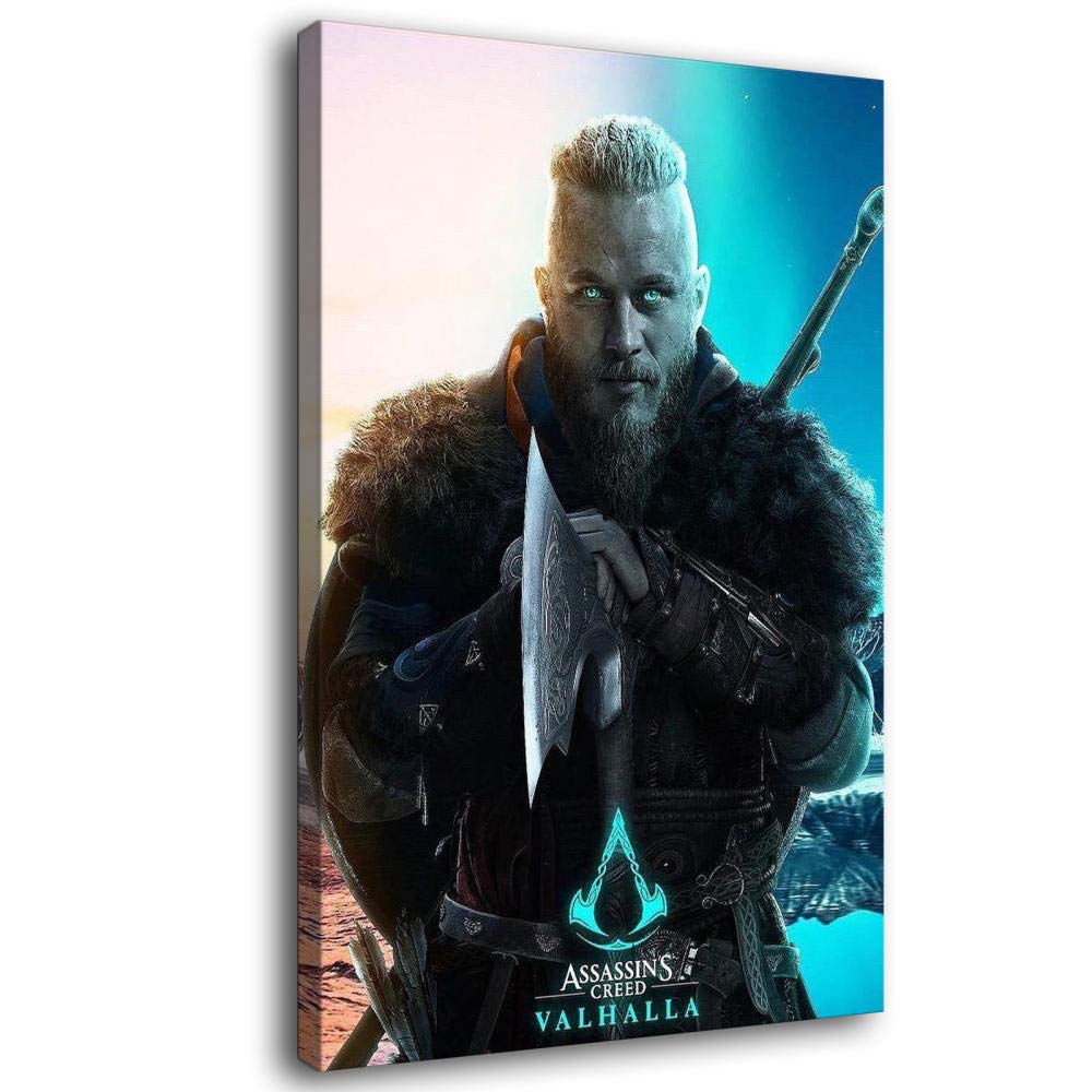 Buy Ragnar Lothbrok Assassin's Creed Valhalla Cartoon Picture Print ...