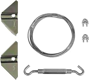 Stanley Hardware Anti-Sag Gate Kit, Zinc Plated #760829 - Door ...