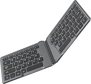 Amazon.com: MoKo Foldable Bluetooth Keyboard, Portable Wireless ...