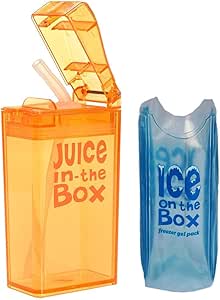 Juice in the Box Reusable Juice Box with Ice on the Box Reusable Ice ...