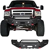 Amazon.com: Vijay Front Bumper Compatible with 1999-2004 Ford F250 F350 ...