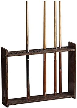 XUNMAIFLB Solid Wood Pool Cue Rack,Vertical Floor-Standing Cue Holder ...