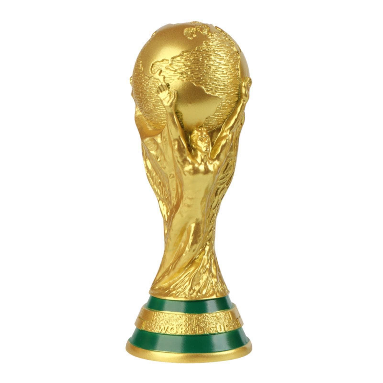 Yiwoop 14.1in World Trophy Replica Resin Football Collectibles Sports ...