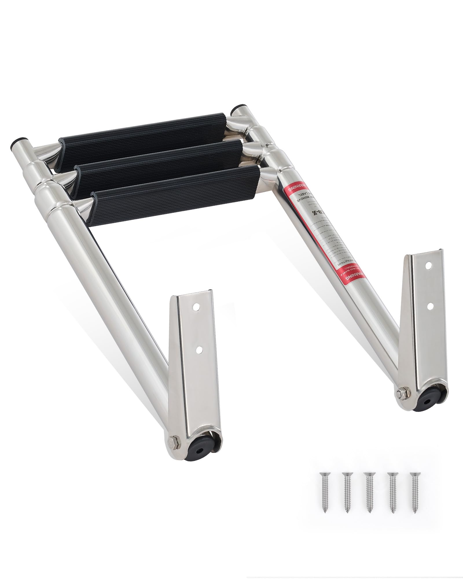Mua CO-Z 3 Step Telescoping Boat Ladder, Pontoon Boat Ladder with 400lb ...