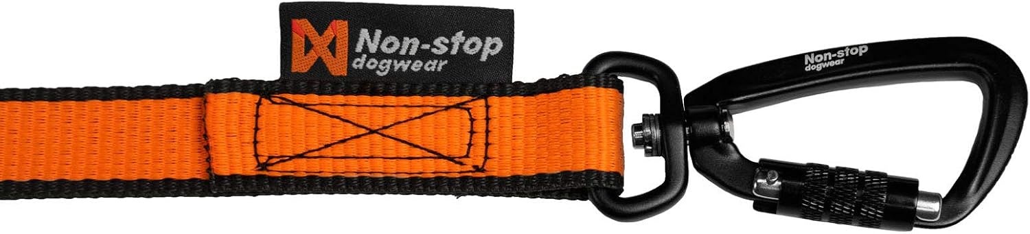 Non-stop dogwear Non-Stop Bungee Leash Double Orange – BigaMart