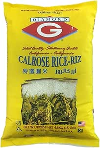 Diamond G Calrose Rice 6.8kg: Amazon.ca: Grocery