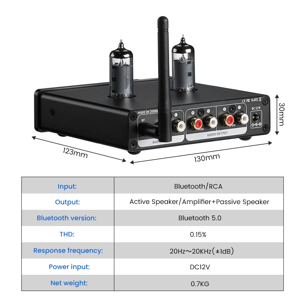 Mua AIYIMA T1 PRO Tube Preamp Vacuum Receiver Home Audio Preamplifier ...