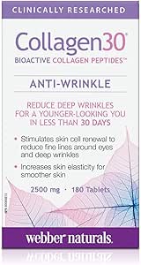 Webber Naturals Collagen 30, 2500mg, 180 Count: Amazon.ca: Health ...
