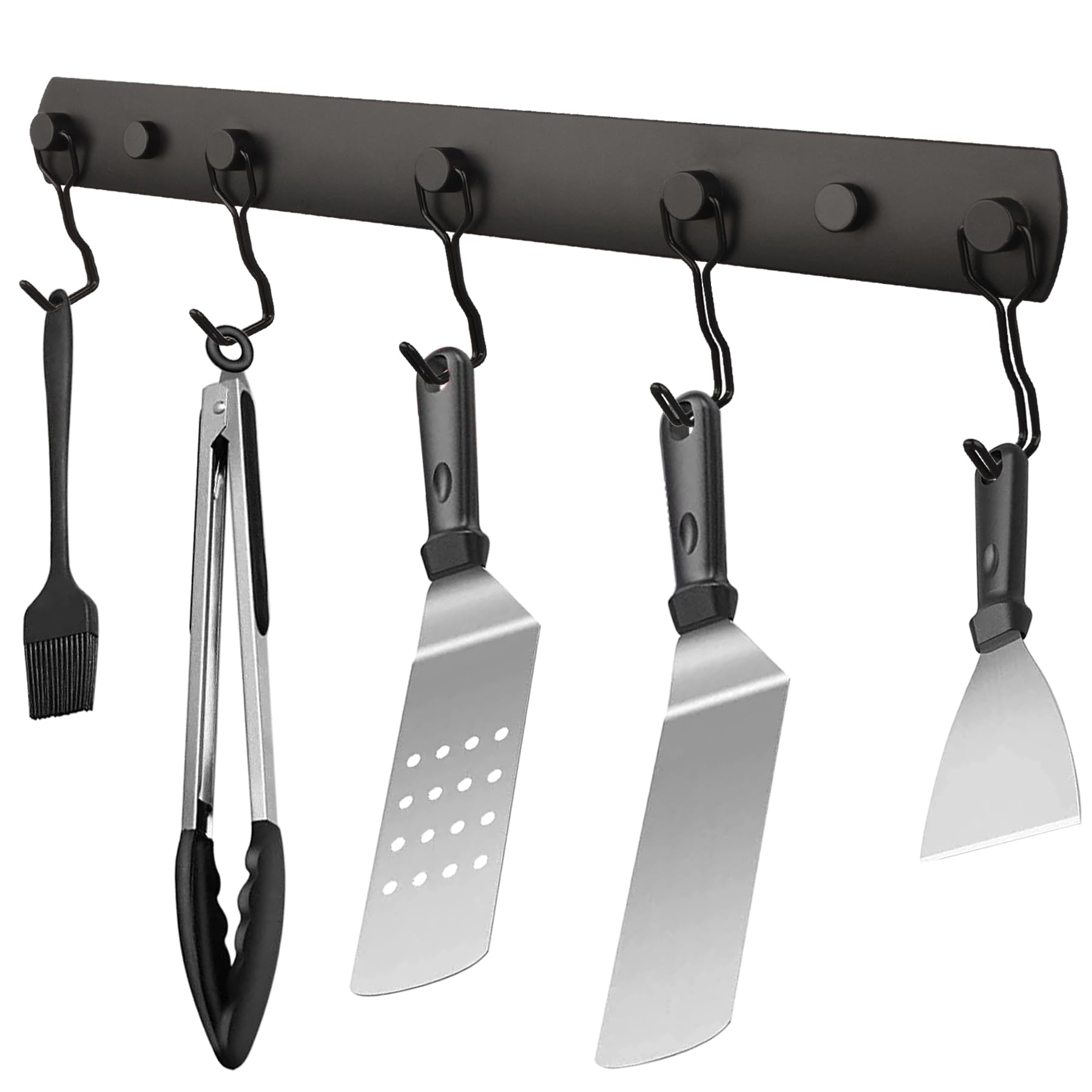 UNUSFIRE Smoker Grill Hooks,Magnetic Mount 5 Flexibility Grill Hooks ...