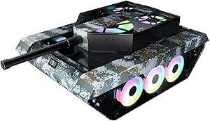 Amazon.com: EEKBNEJQ Tank Computer Case Gaming Tank Pc case Mid-Tower ...