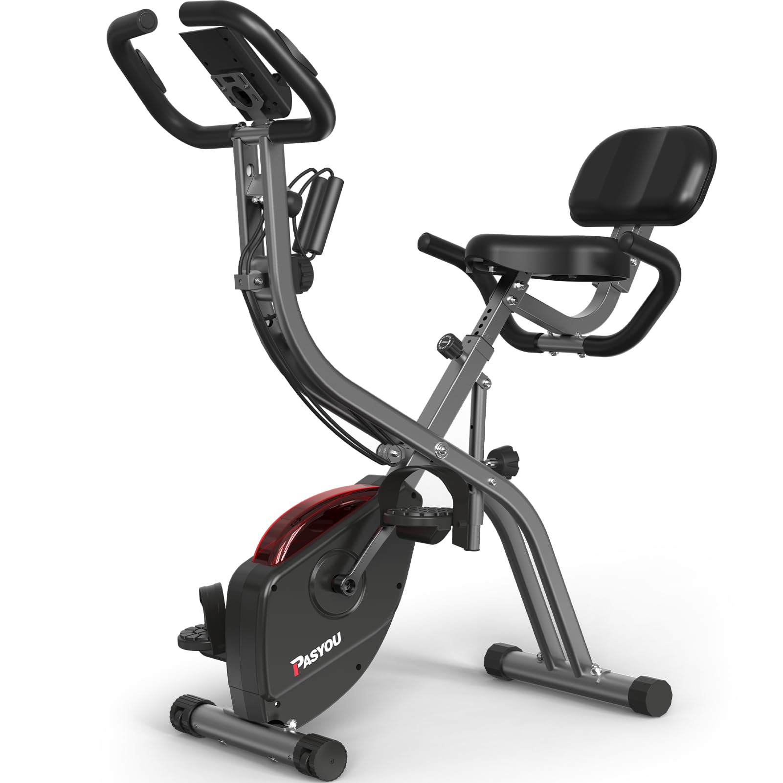 Mua PASYOU 3-In-1 Folding Exercise Bike, Foldable Stationary Bike for ...