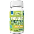 Amazon.com: Bariatric Choice Once Daily Bariatric Multivitamin Capsule with 45 mg of Iron (30ct ...