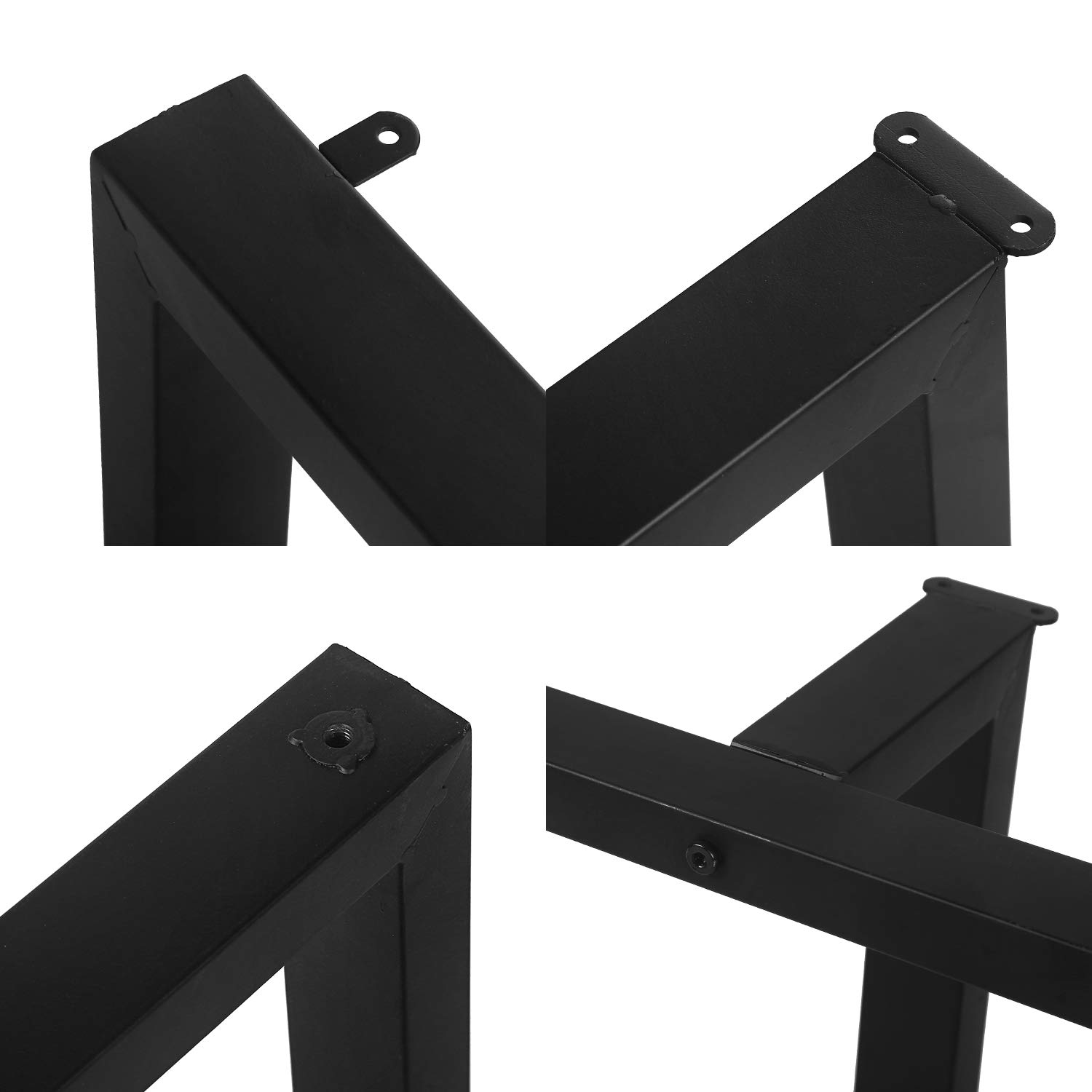 MBQQ Furniture Legs 28”Height 24”Wide Rustic Decory T Shape Table Legs ...