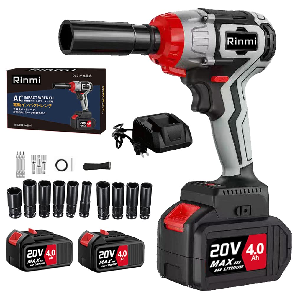 Mua Rinmi Electric Impact Wrench, Torque Wrench, Brushless Rechargeable ...