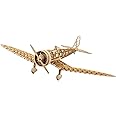 Amazon.com: Viloga 3D Wooden Puzzles Airplane 1:31 KA-14 Fighter, Laser ...