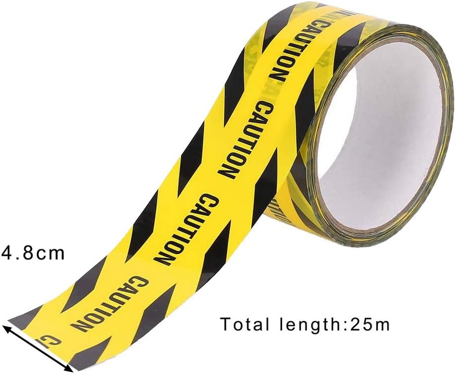 Warning Tape, Marking Tape Barrier Twill Adhesive CAUTION Tape Hazard ...