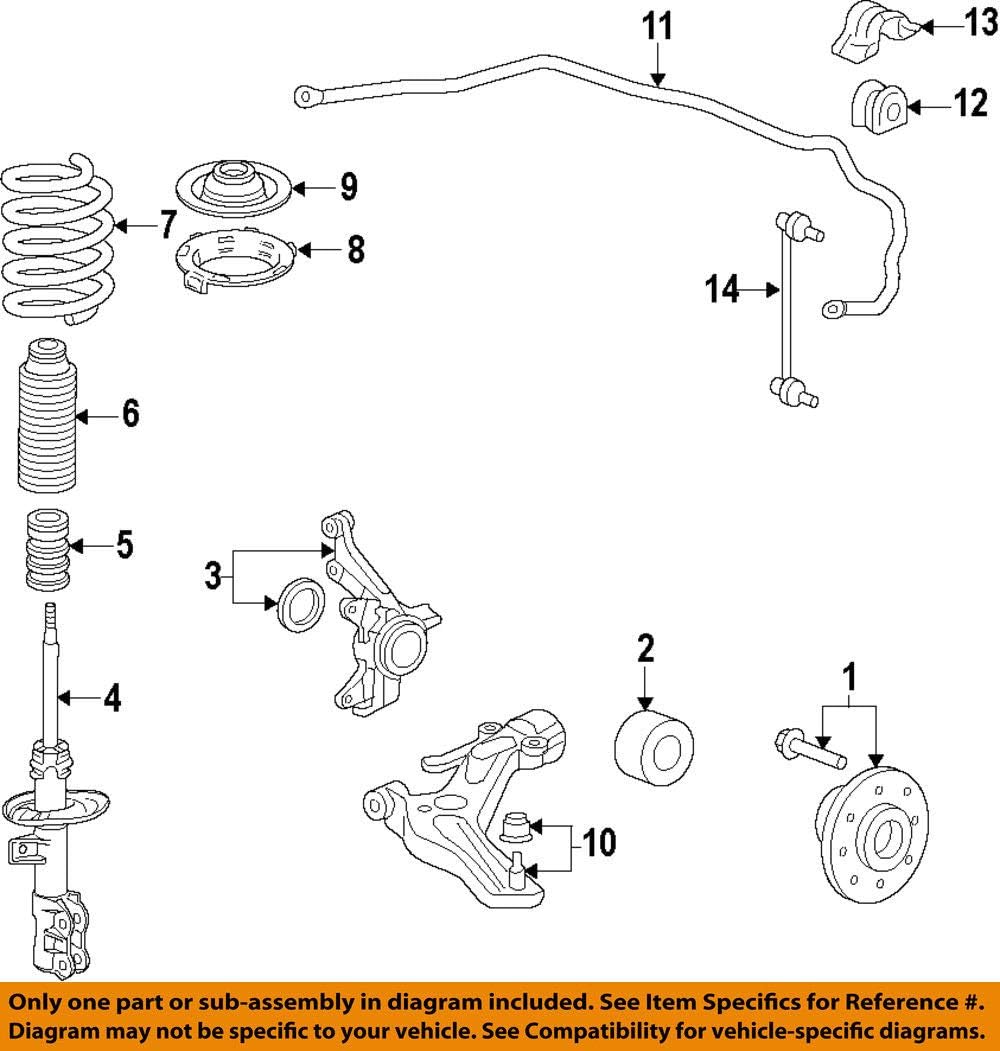 Amazon.com: Genuine Honda 51611-TK6-A51 Shock Absorber Unit, Right ...