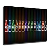 Amazon.com: Zombie Perk Bottles Canvas Poster Modern Aesthetic Picture ...