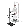 Distillation Kit, 2000ML Distillation Apparatus with Graham Condenser ...