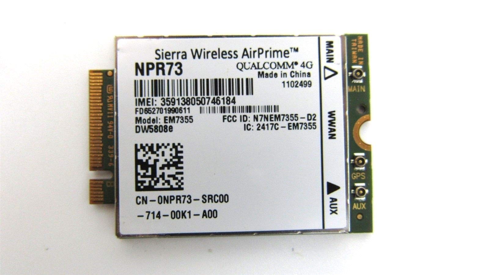 Mua Dell Wireless DW5808e 4G LTE EM7355 WWAN Module Card 2NDHX NPR73 ...