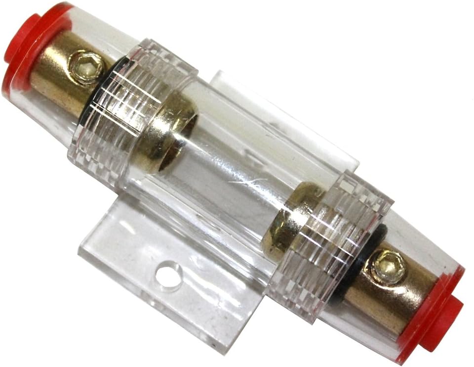 Aerzetix AGU Fuse Holder for Car Subwoofer Amplifier 20A 30A 40A 50A ...