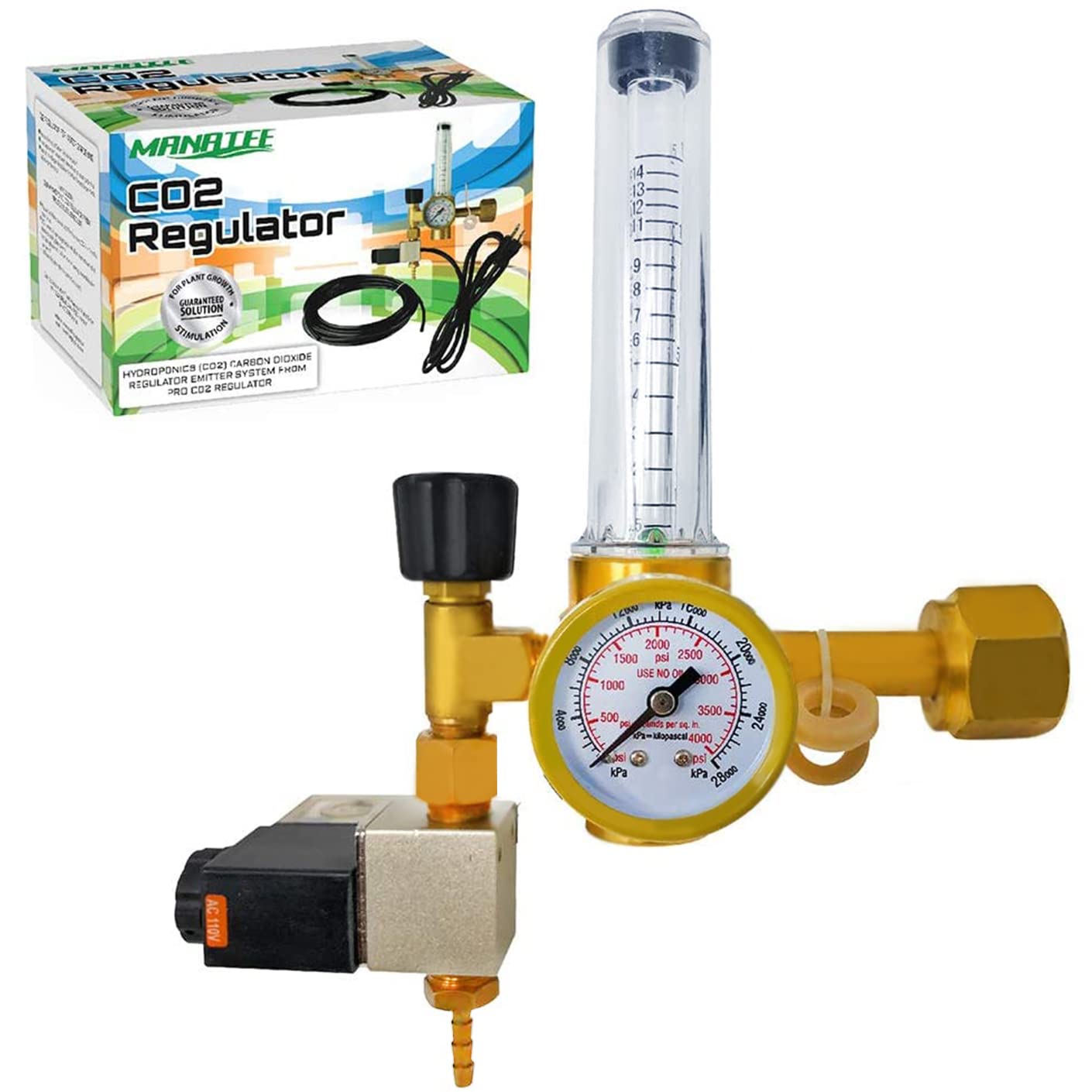 Mua MANATEE CO2 Regulator Emitter System with Solenoid Valve Flowmeter ...