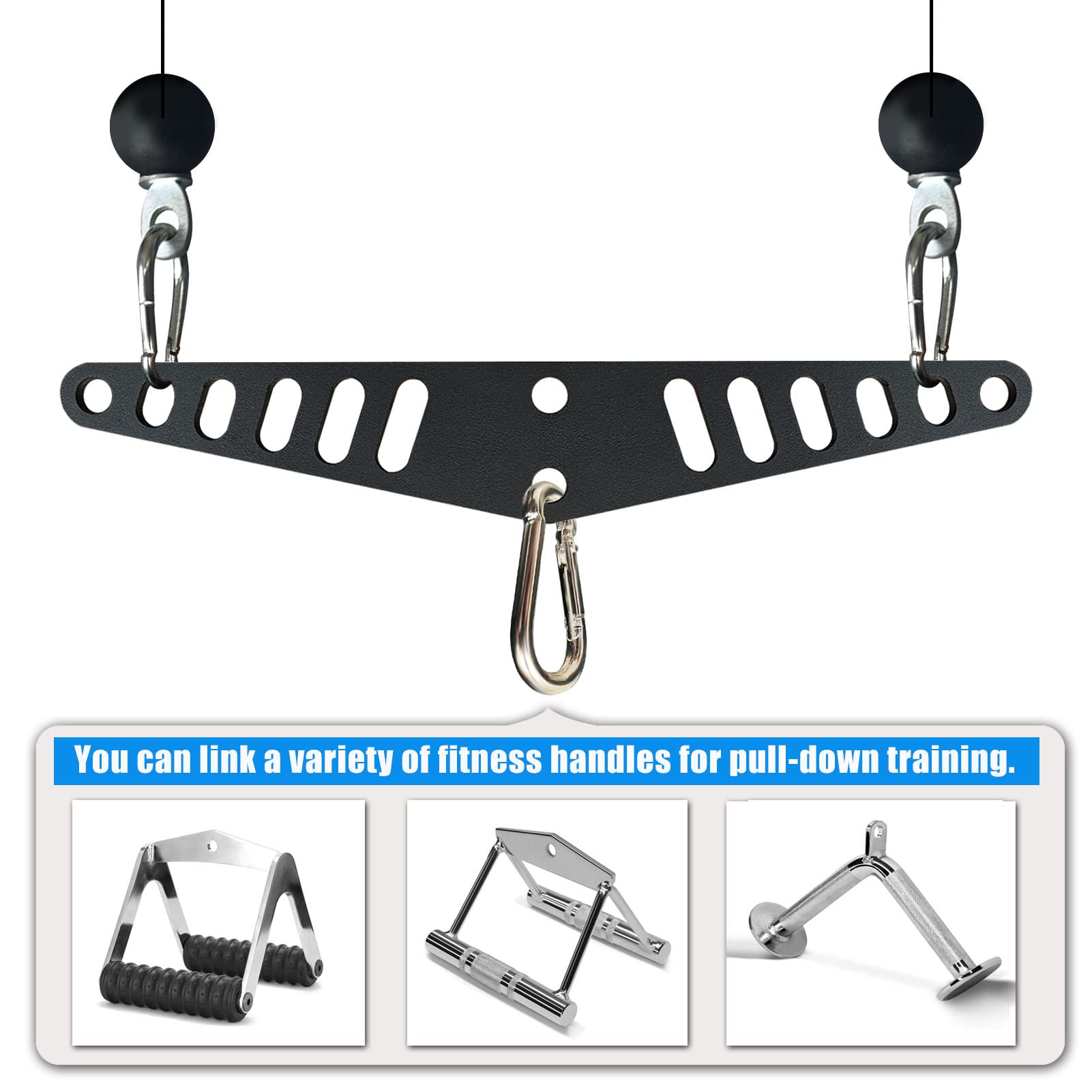 Mua KORIKAHM Multi-Grip Lat Pull Down Bar for Home Gym Fitness ...