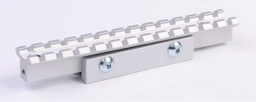 Hammers Stainless Silver Red Dot Scope Base Rail Mount for Dan Wesson ...