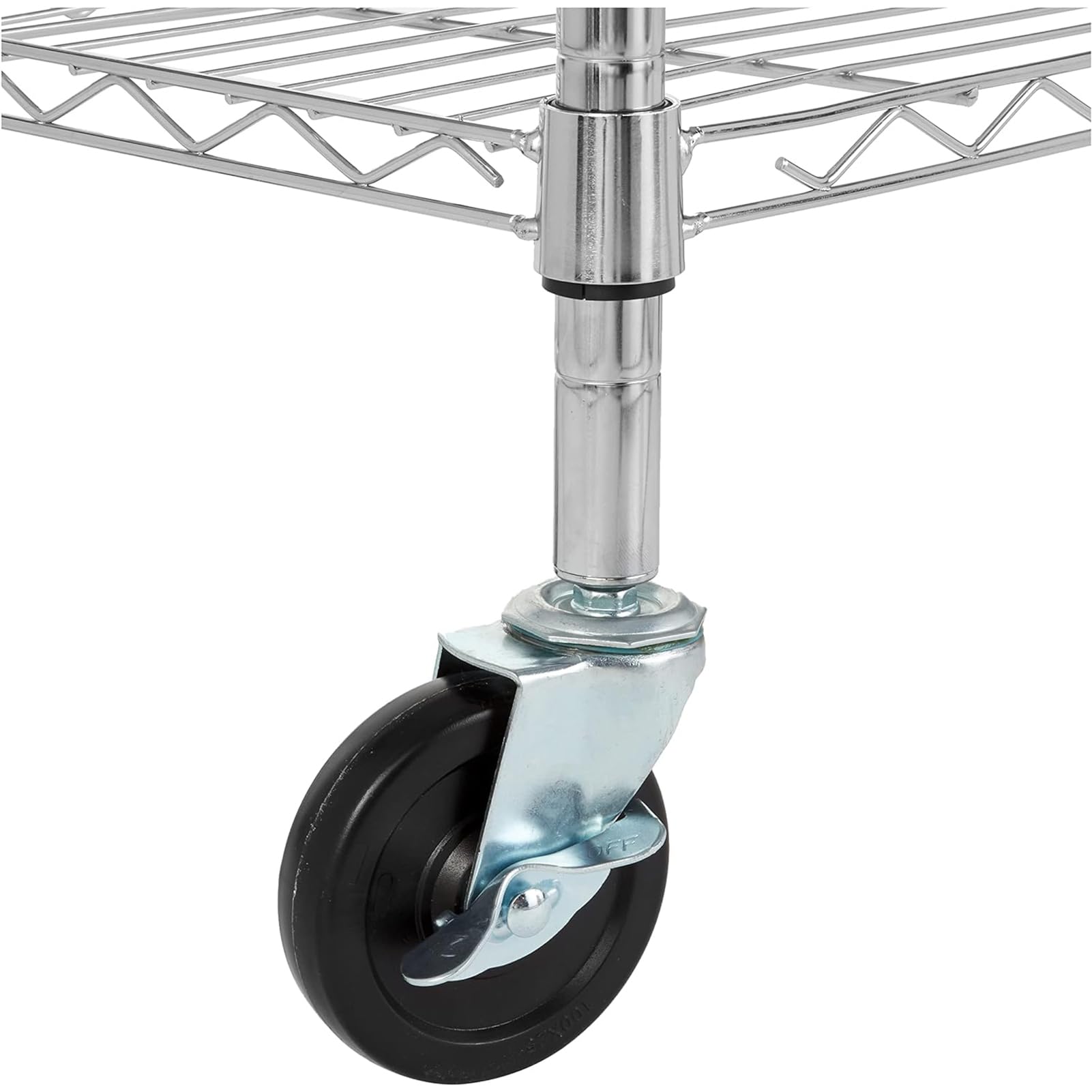 Hlyluoyi Stem Caster Wheels 3 inch, Shelving Wheels Heavy Duty ...
